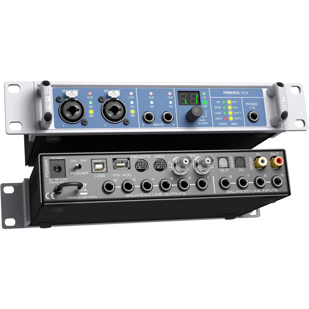 RME Fireface UCX Desktop FireWire-USB Audiointerface